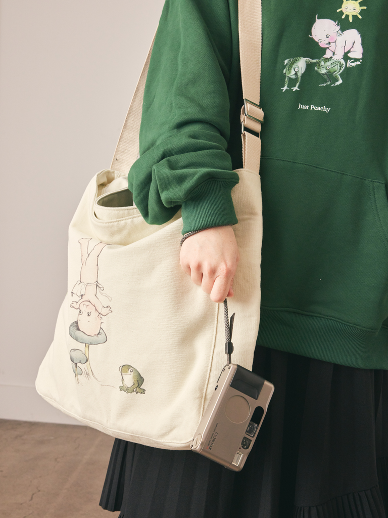 Kewpie Tote Bag – Just Peachy